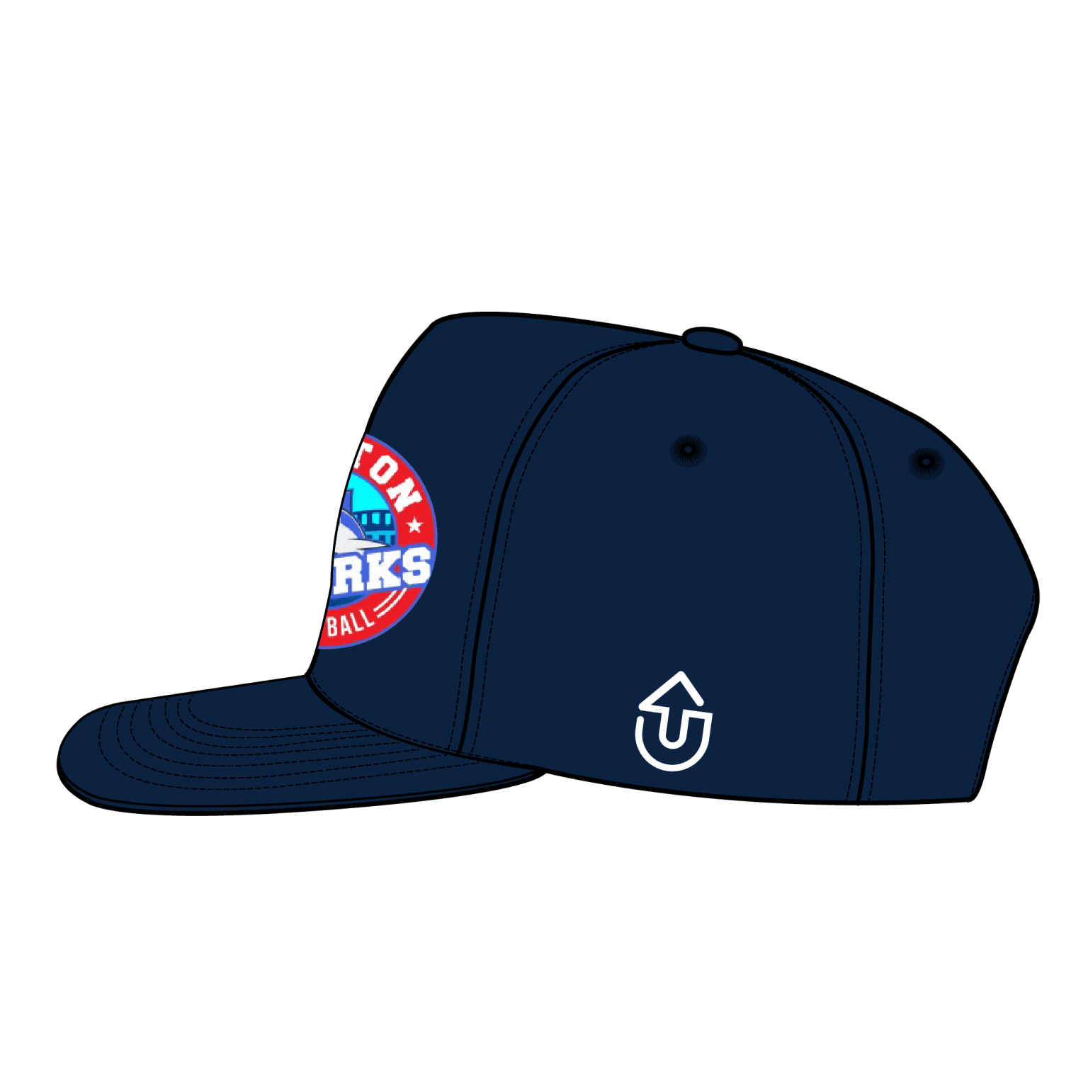 The Upper A-Frame Hat - Stockton Sharks - Sportsclique Shop