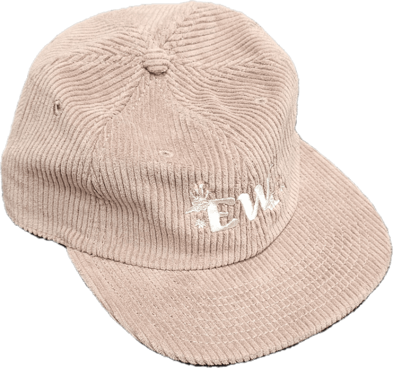 Pink CORD Cap-Flat Brim - EMBROIDER LOGO - Emma's Warriors ...