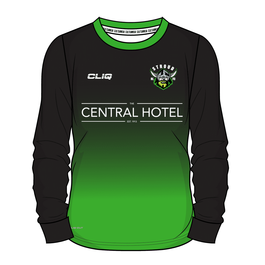 Stroud Raiders Long Sleeve Training Jersey Mens - 6 WEEK DELIVERY ...