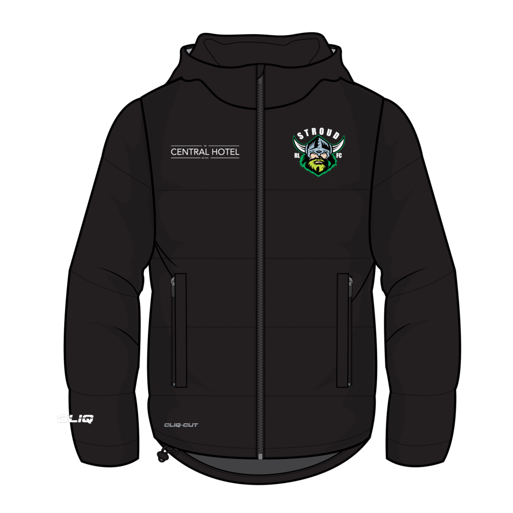 Stroud Raiders Puffer Jacket - 6 Weeks Delivery - Sportsclique Shop